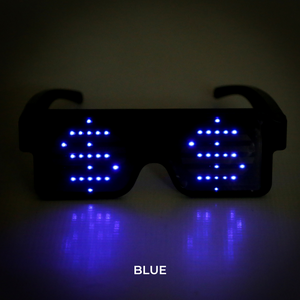 LED Customizable Bluetooth Glasses